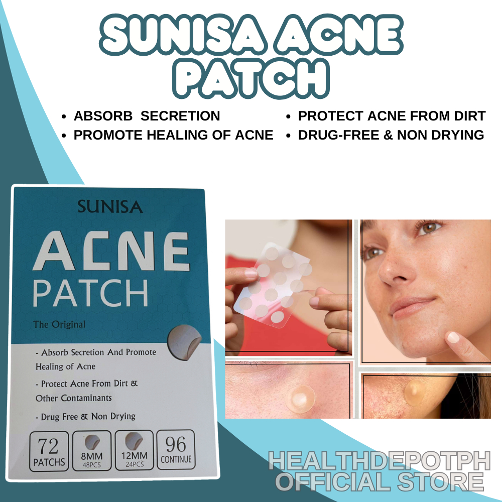 Sunisa Acne Patch Salicylic Pimple Patch Blemish Treatment Skin Care ...