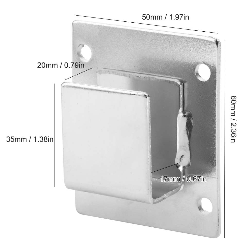 Bracket Mounting Fittings Wall Mounting Bracket Square Tube Support ...