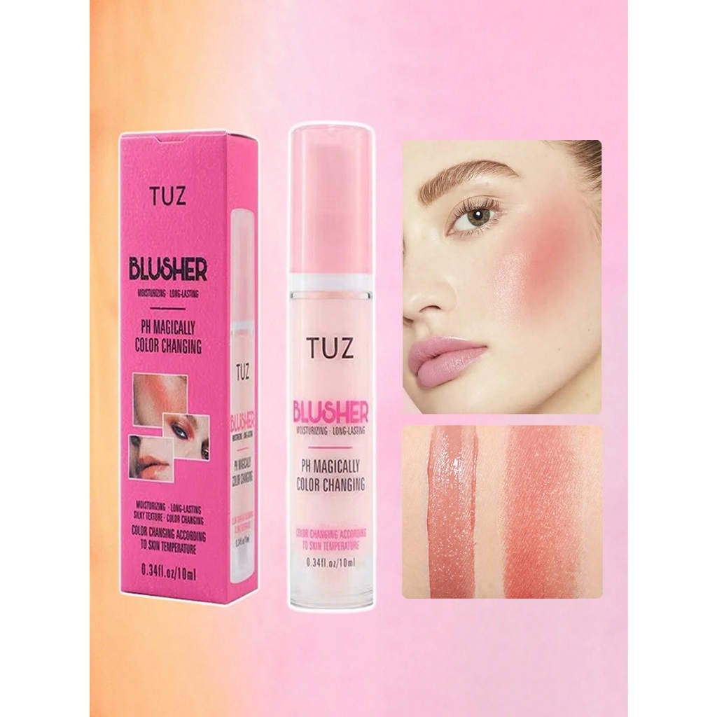 Sparkle TUZ Blusher PH Magical Color Changing Cream according to SKIN ...