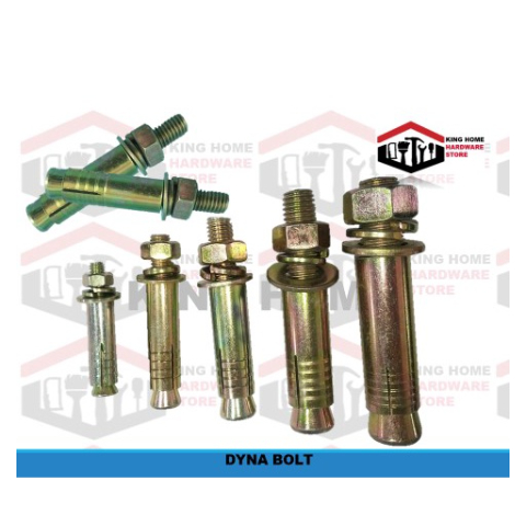 Dyna Bolt Size 1/4 (1000 pcs) | Shopee Philippines