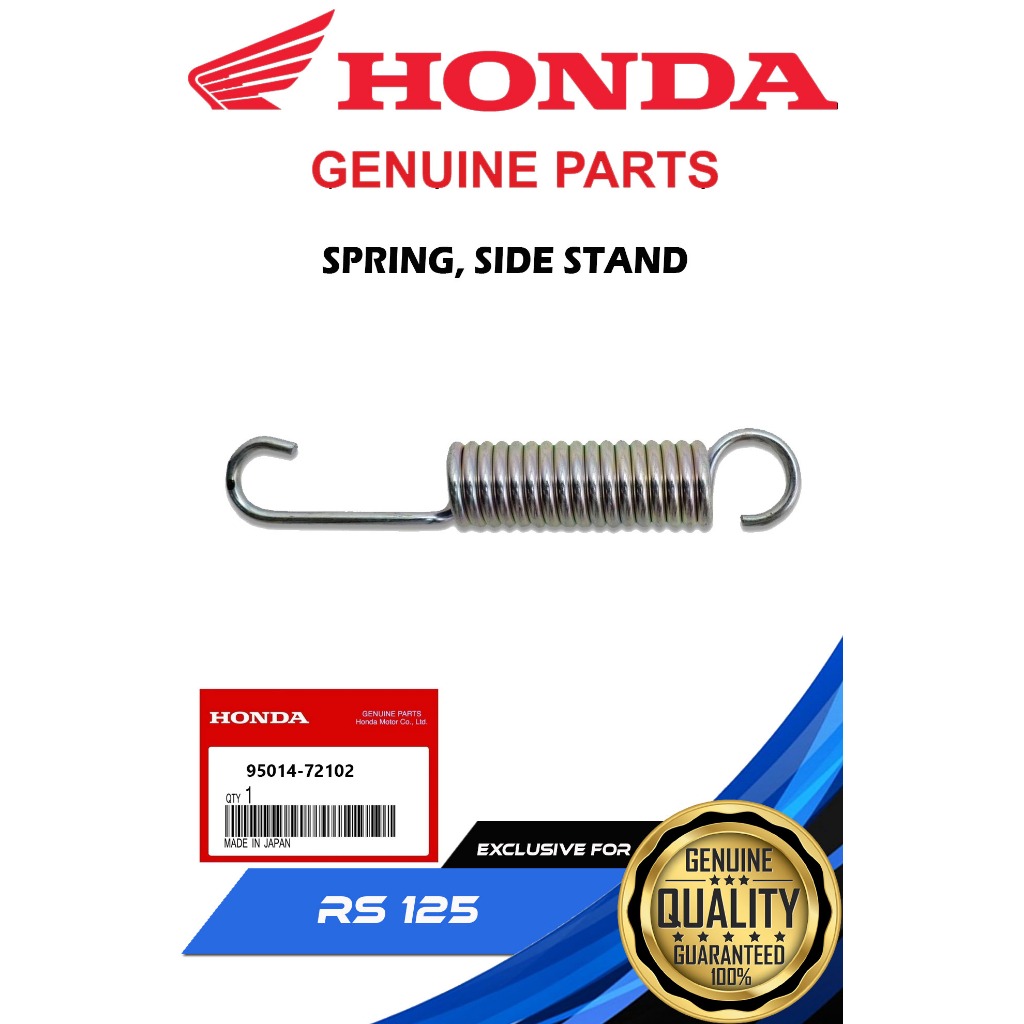 HONDA GENUINE SPRING SIDE STAND FOR RS 125 CARB ( 95014-72102 ...