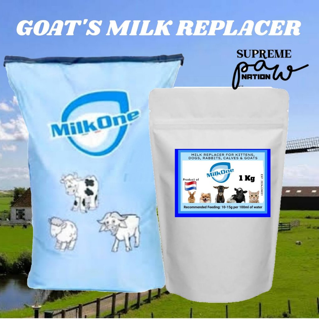 1KG GOATS MILK REPLACER FOR CAT DOG PUPPY KITTEN PIG RABBIT MILK ONE ...
