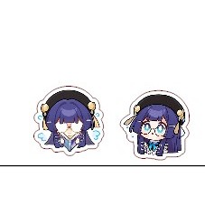 2pc/order Honkai Star Rail Pela Emoji Waterproof Sticker Matte/Glossy ...