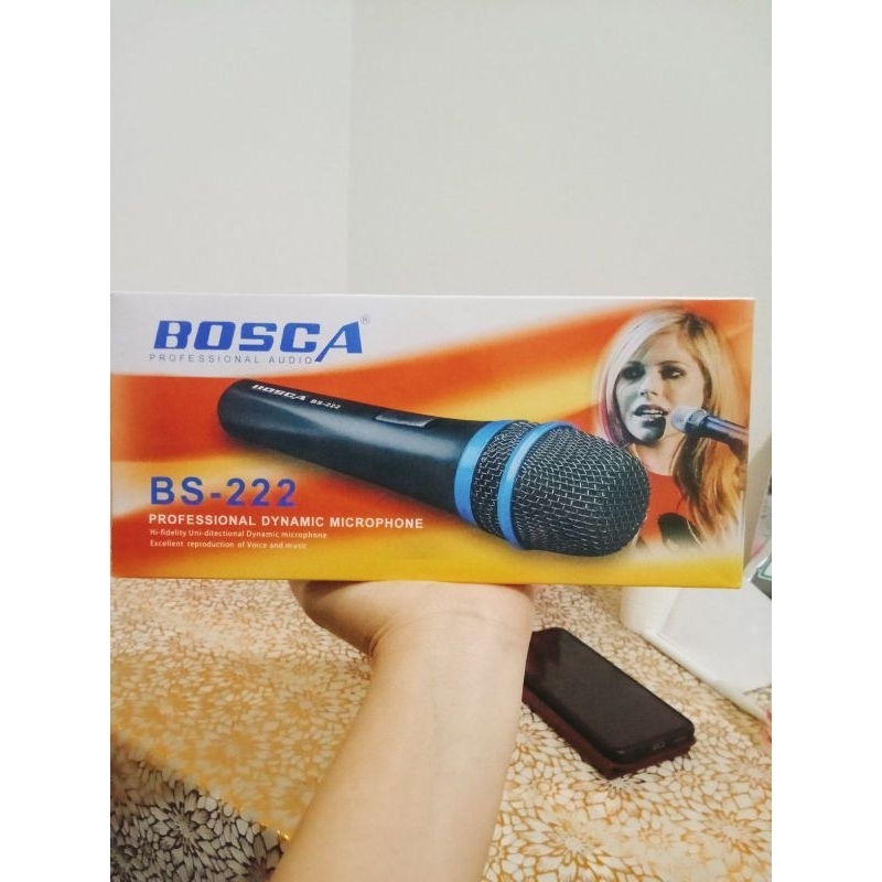 Microphone Bosca Wired | Shopee Philippines