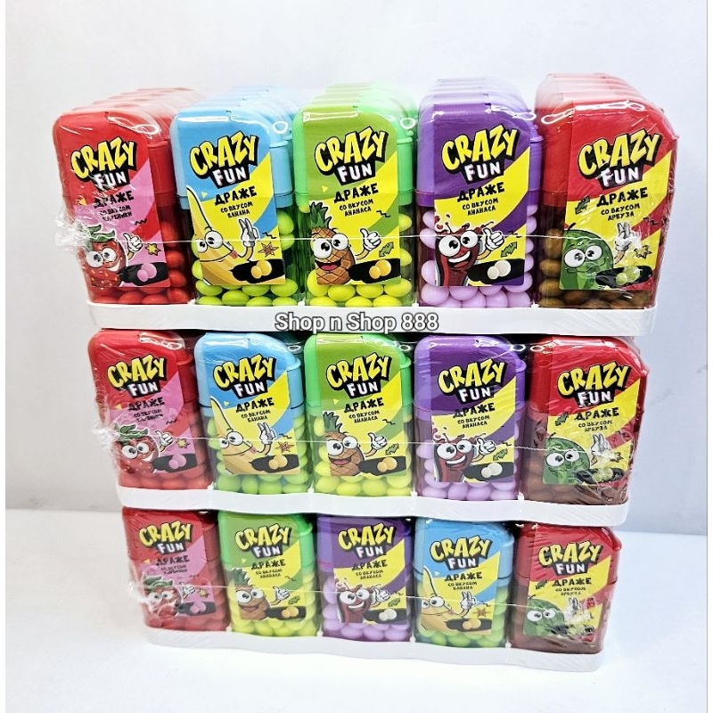 Crazy Fun Fruit Candy !!! 30pcs/Pack | Shopee Philippines