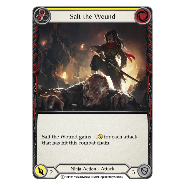 Salt the Wound - History Pack Vol.1 (1HP) Flesh and Blood TCG FAB Singles | Shopee Philippines