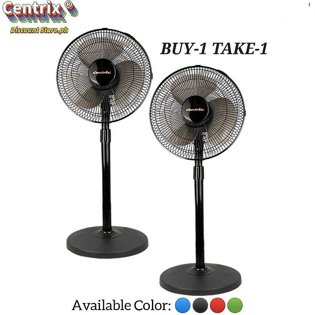 Buy-1 Take-1 Centrix 16" Stand Fan 3-Blades (color may vary) CX-1677D ...