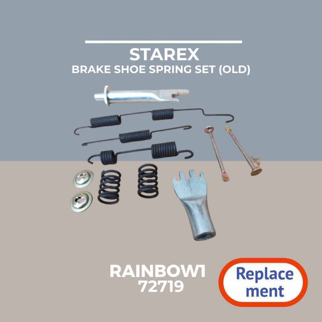 BRAKE SHOE SPRING SET (OLD) for HYUNDAI STAREX [REPLACEMENT] | Shopee ...