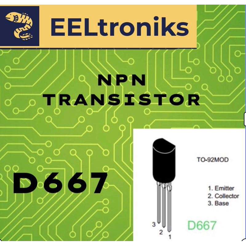 D667 NPN TRANSISTOR 5PCS/SET | Shopee Philippines