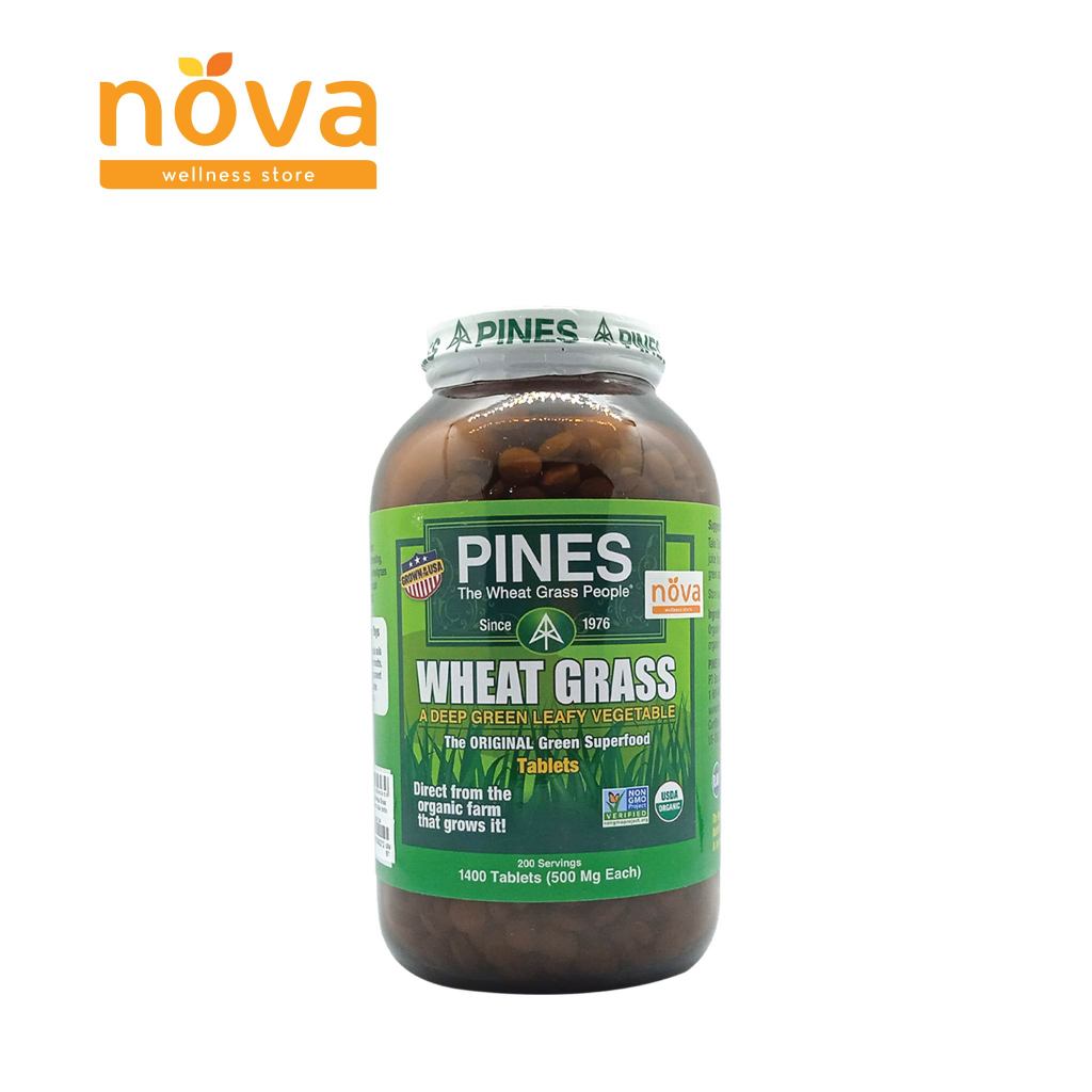 Pines Wheatgrass Tablets 500 Mg 1400 tablets (bottle) | Shopee Philippines