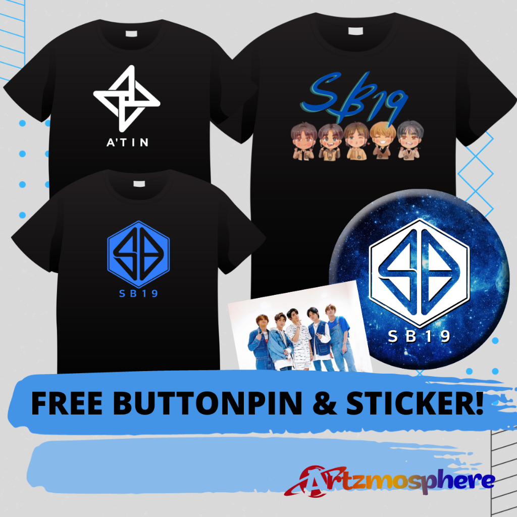 SB19 T-Shirt (High Quality Cotton Fabric & Print) - A'tin Shirt ...