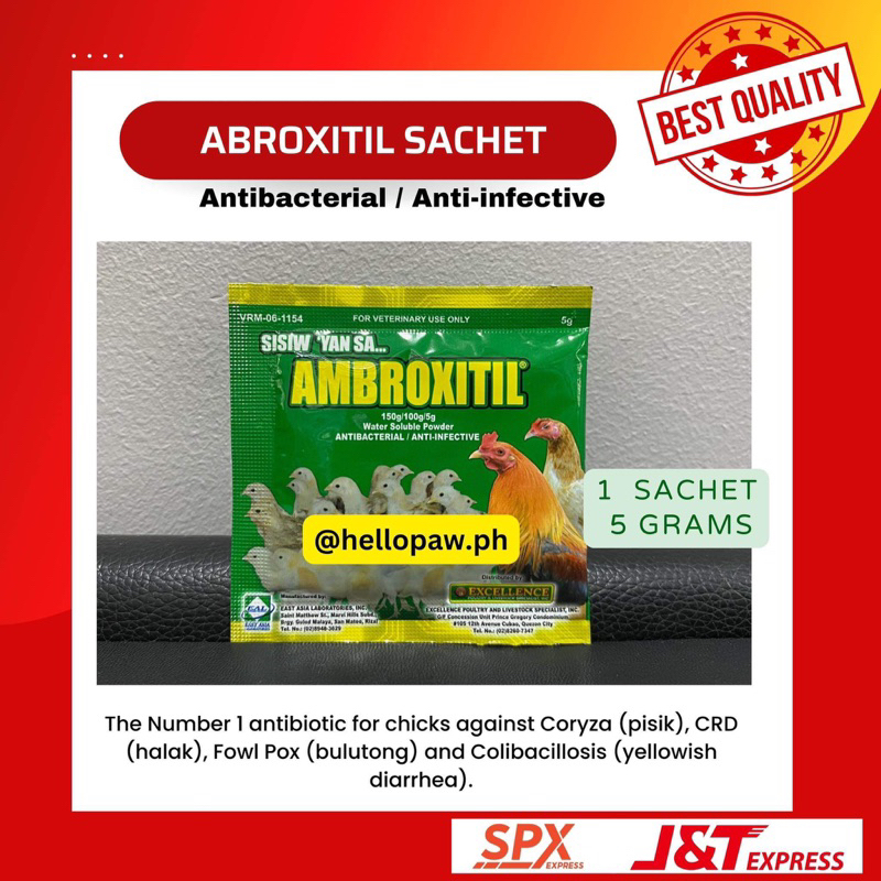 Ambroxitil 5g - Per Sachet (ACTUAL PHOTO) | Shopee Philippines