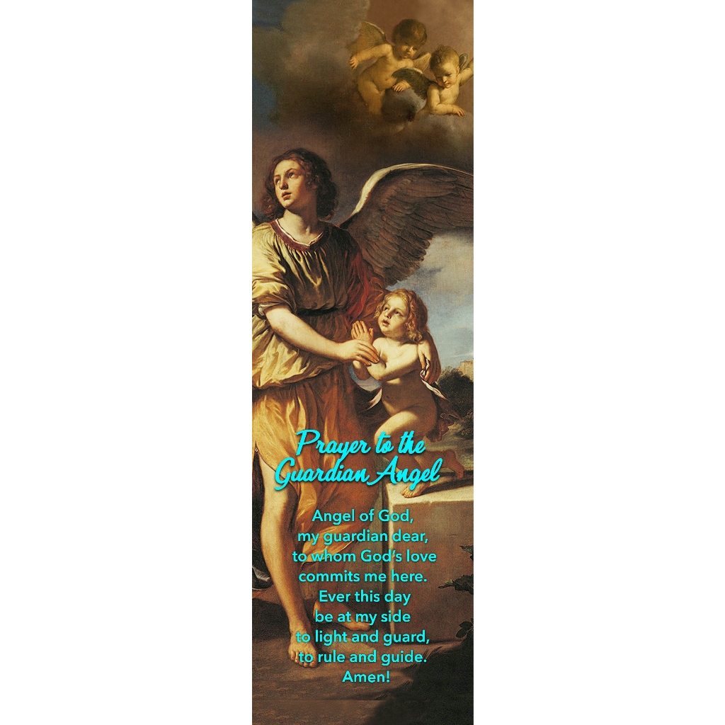 BOOKMARK - PRAYER TO THE GUARDIAN ANGEL (7 X 23 CM) | Shopee Philippines