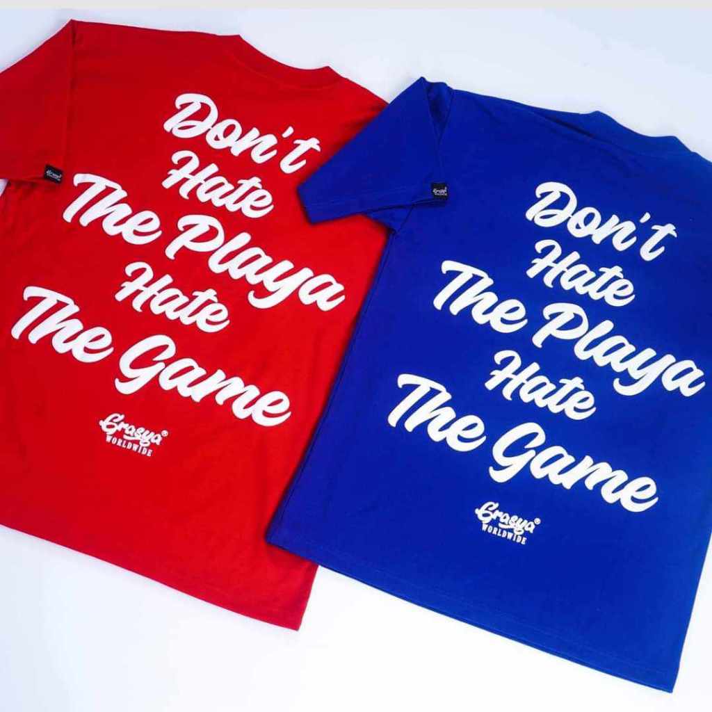 GRASYA " Don't Hate The playa Hate The Game " I KIDS UNISEX SHIRT I ...