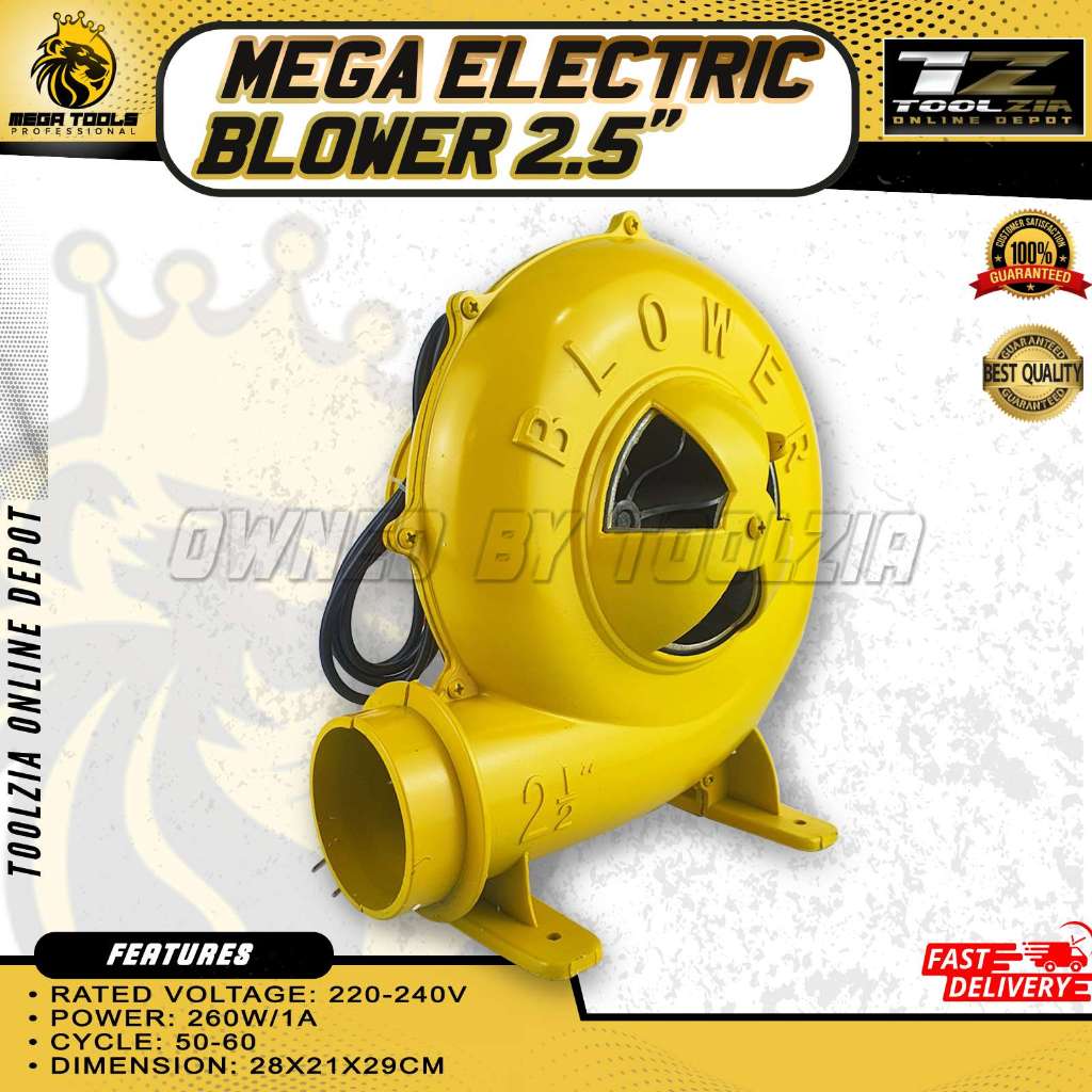 MEGA Electric Blower (EBLOW25) size 2.5, 3",4" | Shopee Philippines