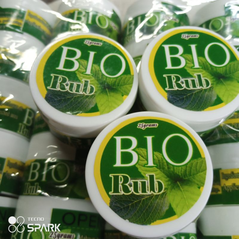 Bio herbal rub 25 grams | Shopee Philippines