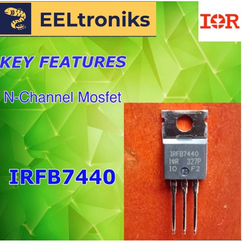 TRANSISTOR IRFB7440 N-CHANNEL MOSFET ORIGINAL | Shopee Philippines