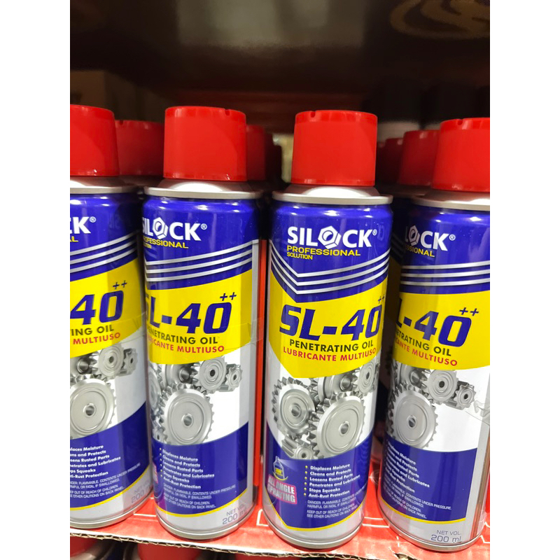 SILOCK SL-40 Penetrating Oil Multi Purpose Lubricant | Shopee Philippines