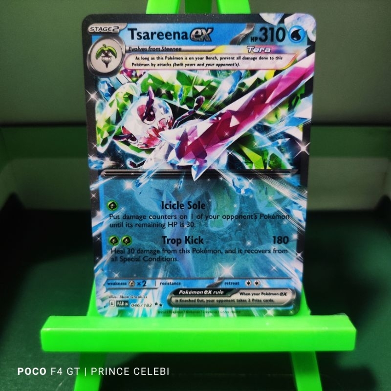 Pokemon TCG - Tsareena ex | Shopee Philippines