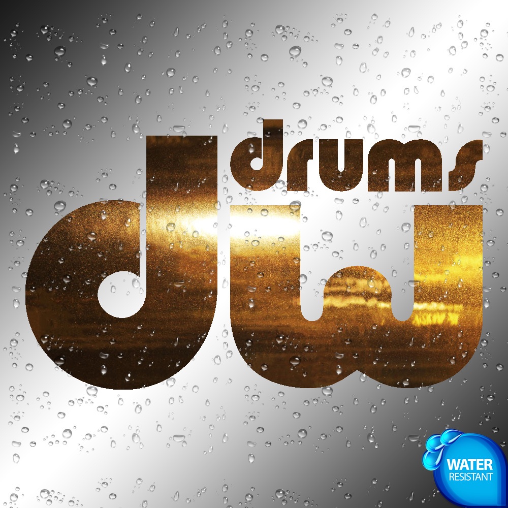 Sticker 1X | DW Drums | Decals | Vinyl Weather Proof | Cut-out Not ...