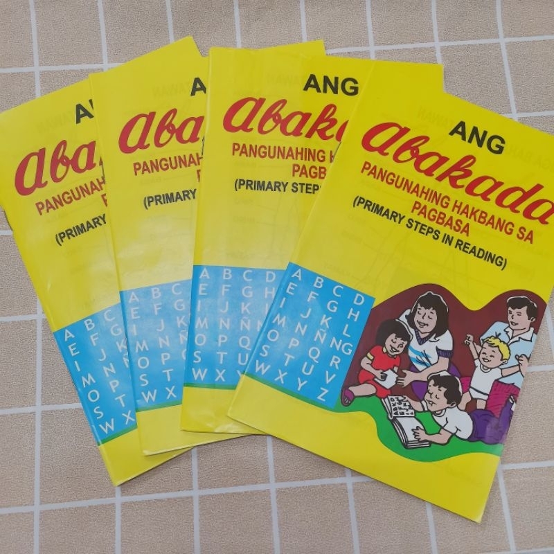 ANG ABAKADA Book | Alphabet Primary Steps in reading School supply ...