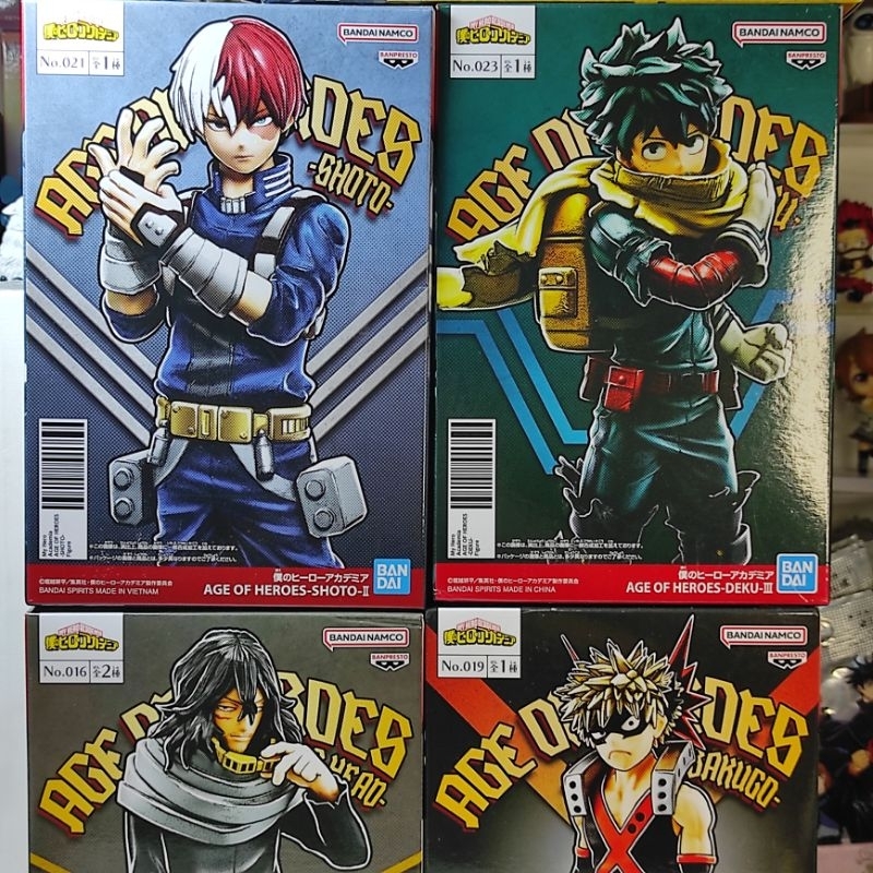 My Hero Academia ~ Age of Heroes Figures | Shopee Philippines