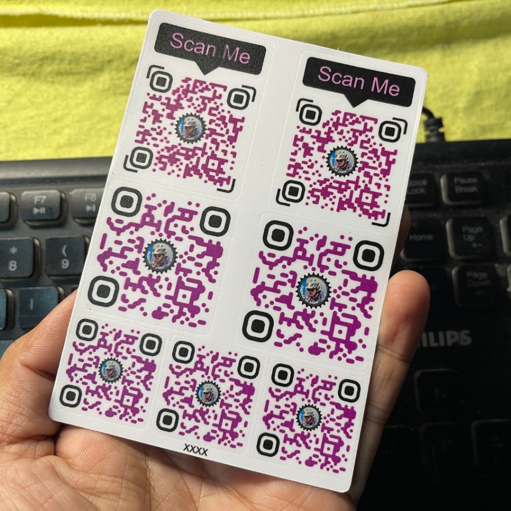 QR Codes in stickers! | Shopee Philippines