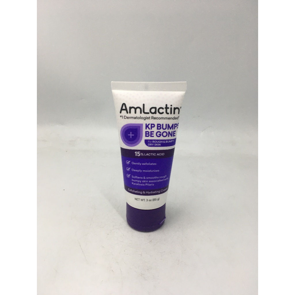 AmLactin 15% Lactic Acid KP Bumps Be Gone (3oz) 5g / Foot Repair (3oz ...