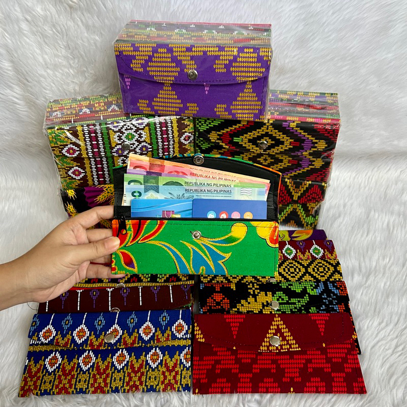 Paper Wallet long Batik ( Assorted design ) | Shopee Philippines