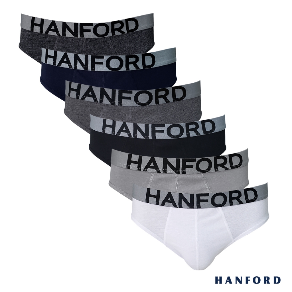Hanford Men Regular Cotton Briefs OG Deon - Assorted Colors (6in1 Value ...