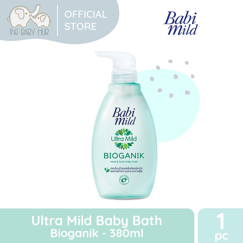 Babi Mild Ultra Mild Baby Bath 380ml | Shopee Philippines