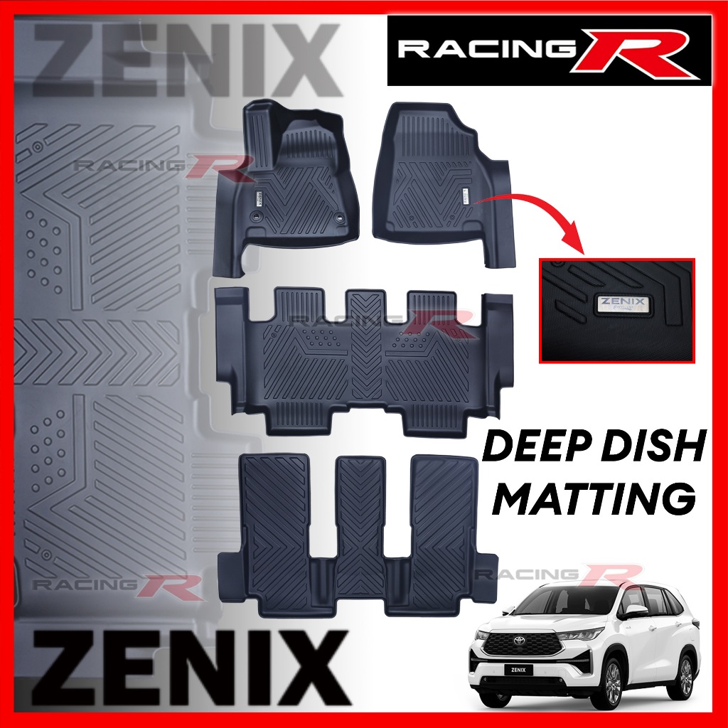 Toyota Zenix 2023 to 2025 5D EXCELLENT Deep Dish Matting PREMIUM ...