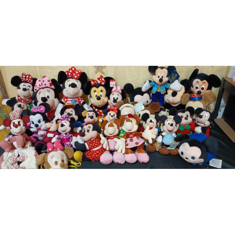 Disney Mickey Mouse Minnie Mouse Pluto Goofy Donald Plush Collectible 9690