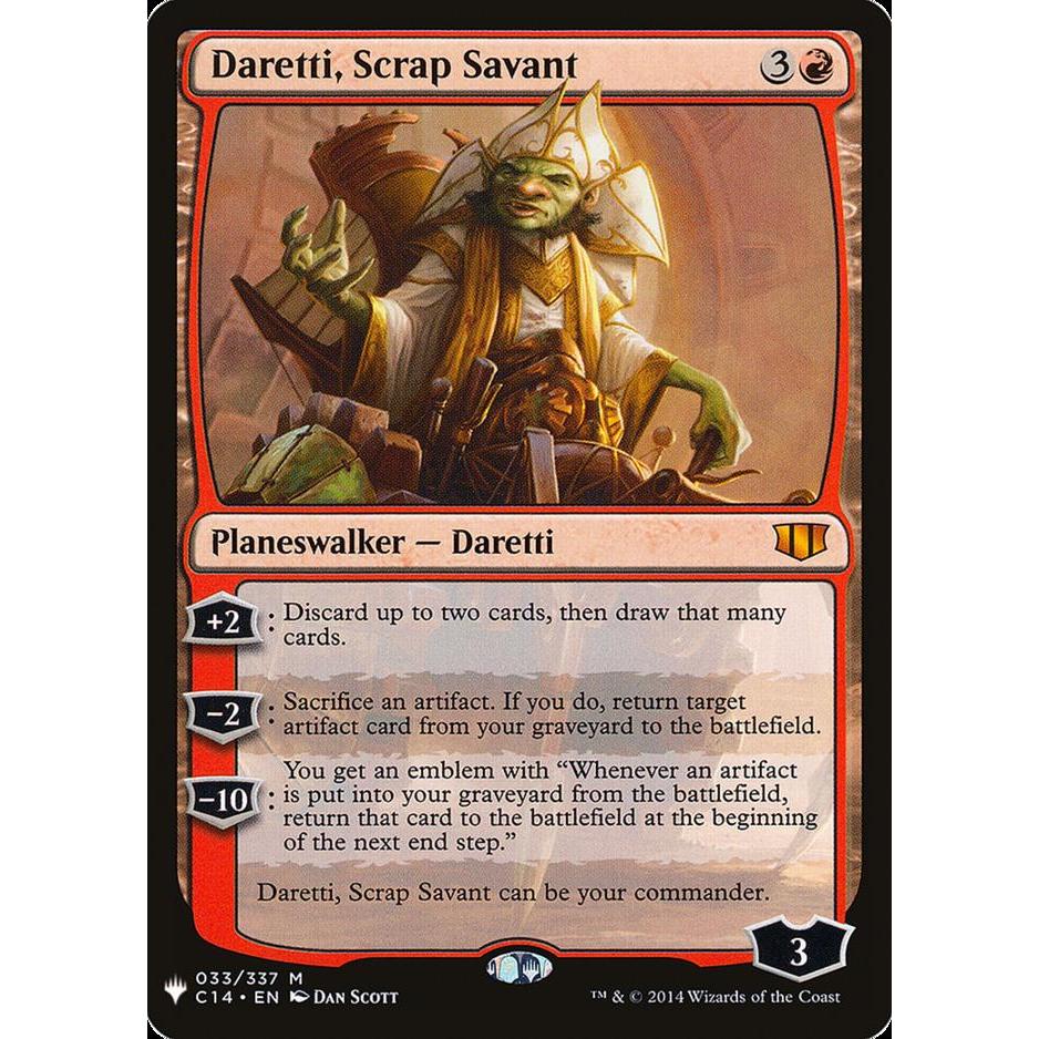 Daretti, Scrap Savant (C14) - The List Reprints (LIST) | Shopee Philippines