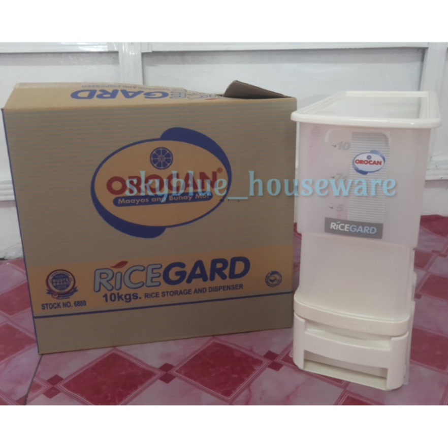 OROCAN Ricegard Rice Dispenser 10KGS Food Storage Container Kitchenware ...