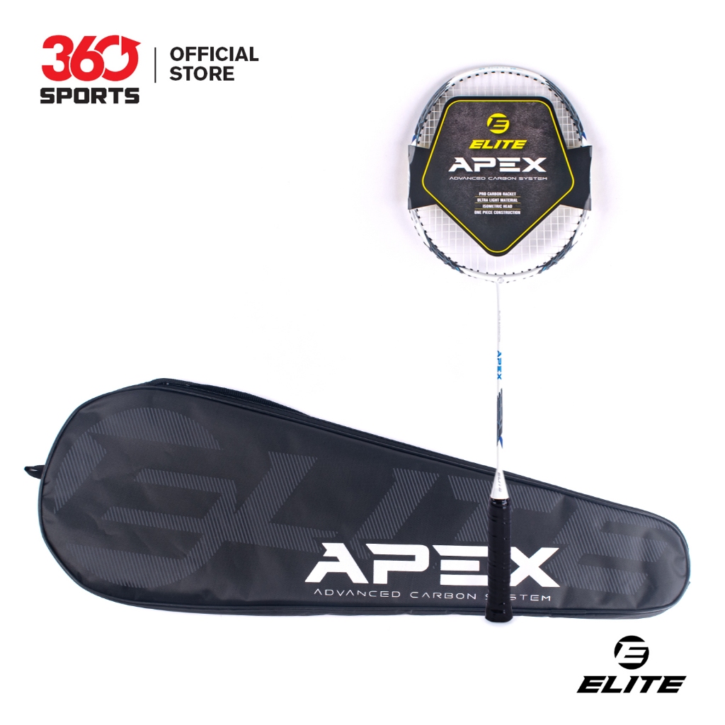 Elite APEX Advanced Carbon Badminton Racket | Shopee Philippines