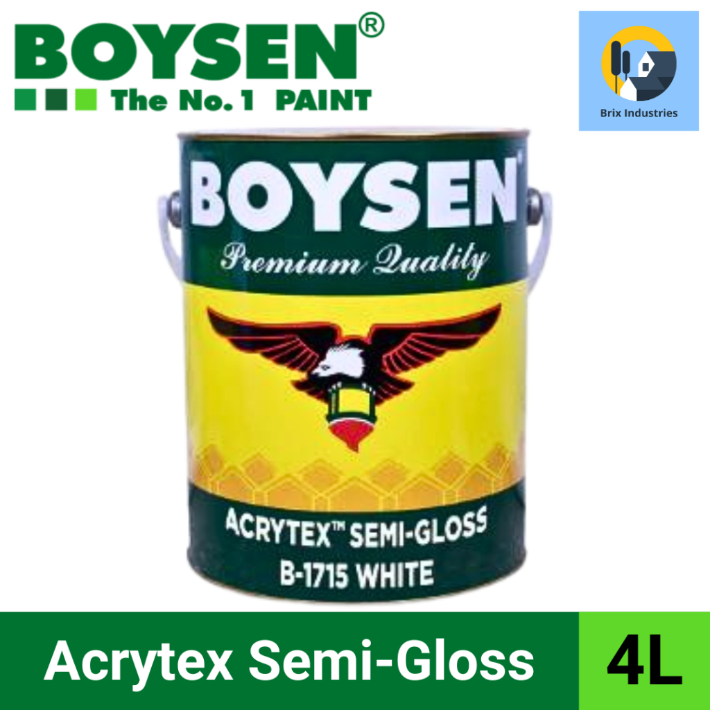 Boysen Acrytex Acrylic Solvent Based Coating Paint 4 Liters (Gallon ...