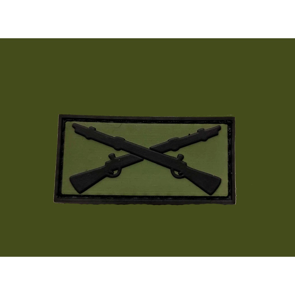 PVC Rubber Patch with Velcro Infantry 2 | Shopee Philippines