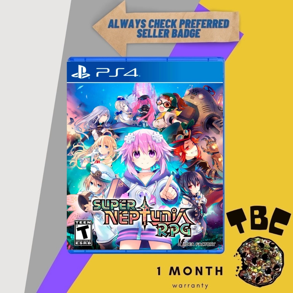 Super Neptunia RPG - PlayStation 4 [PRELOVED] | Shopee Philippines