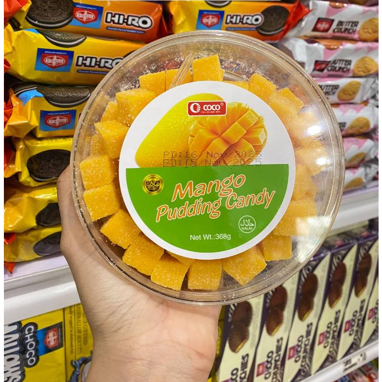 COCO PUDDING MANGO/STRAWBERRY/GRAPES CANDY (368g) SNACKS | Shopee ...
