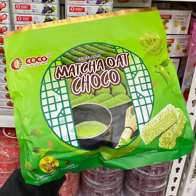 COCO MATCHA OAT FLAVOR (400g/35pcs) SNACKS | Shopee Philippines