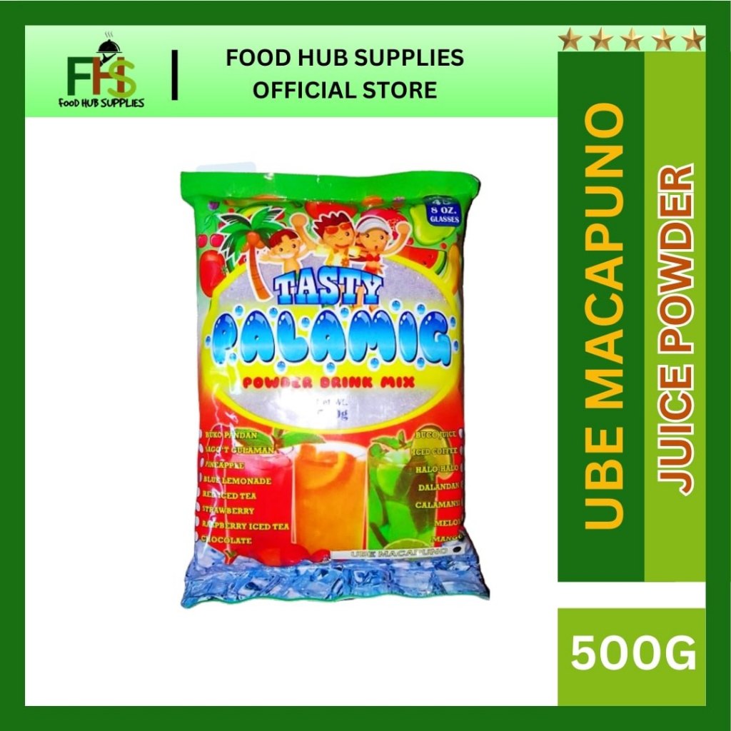 Tasty Palamig - Ube Macapuno, Chocolate, Dalandan 500g | Shopee Philippines