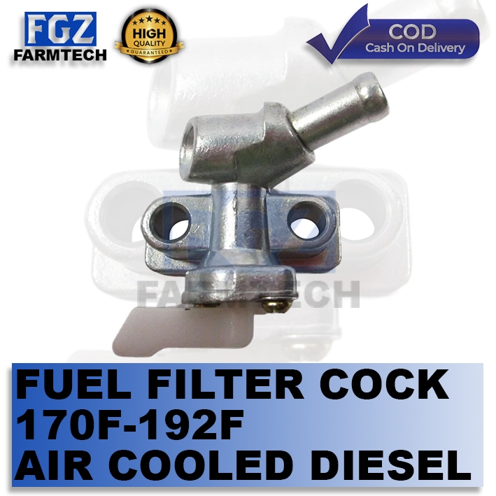 FUEL FILTER COCK 186FA / 186F / 170F / 178F / 188F / 190F / 192F AIR ...