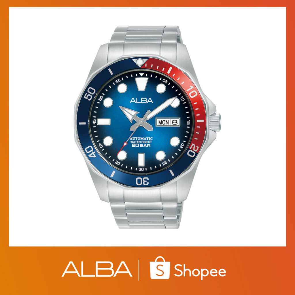 Alba Philippines AL4541X1 Blue Dial Stainless Steel Strap Men's ...