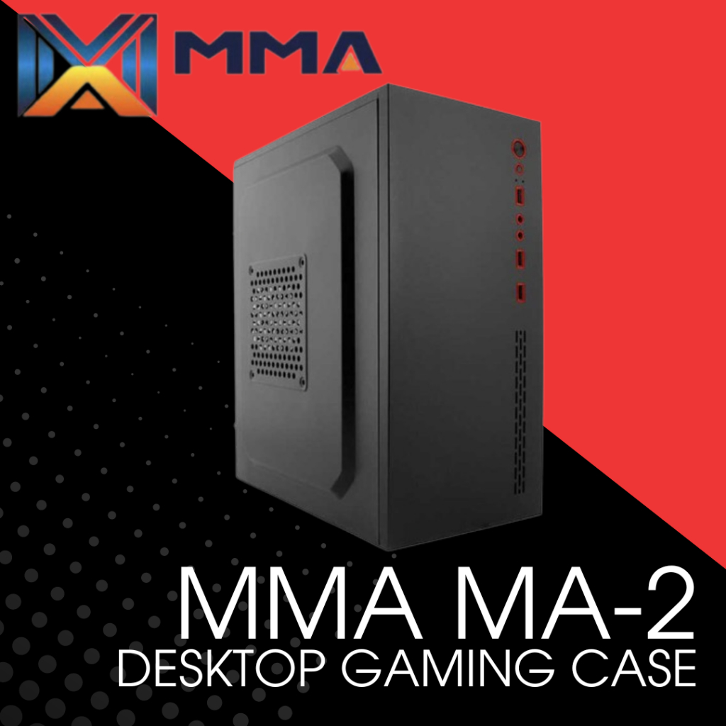 Com Hub PC | MMA MA-2 MITX MATX Gaming PC Case Black (NO FAN/PSU ...