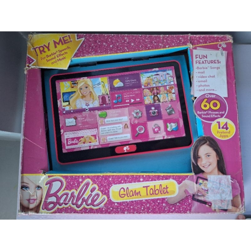Mattel Barbie My First Pretend Tablet | Shopee Philippines