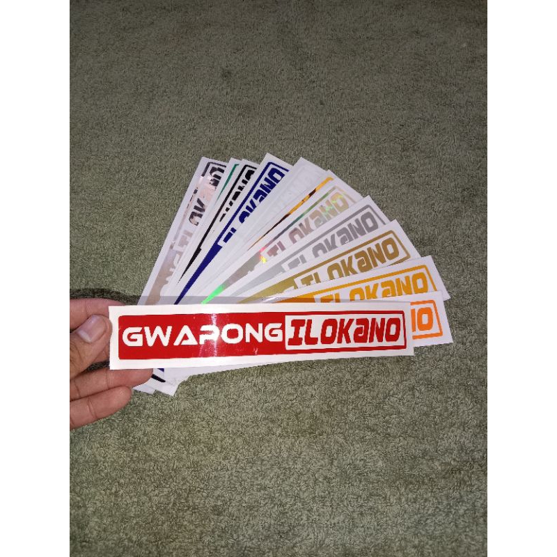 Gwapong Ilocano Cutout Sticker | Shopee Philippines