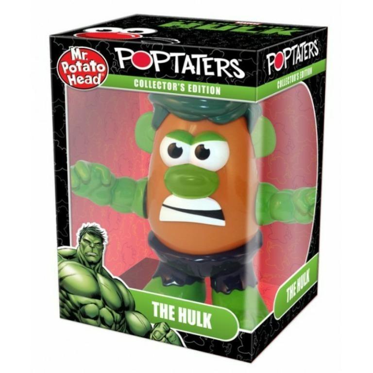 Rare Hulk Marvel Legends Mr. Potato Head Poptaters Collector's Edition ...
