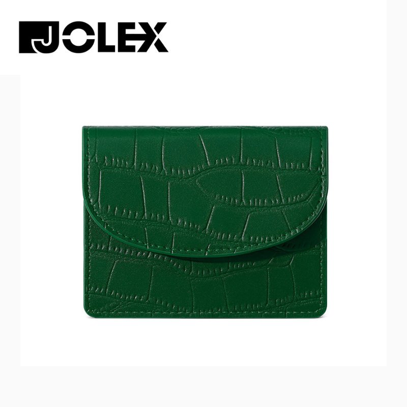 JOLEX Korean Female Wallets Alligator Stle PU Leather Solid Color For Women Coin Purse Wallet ...