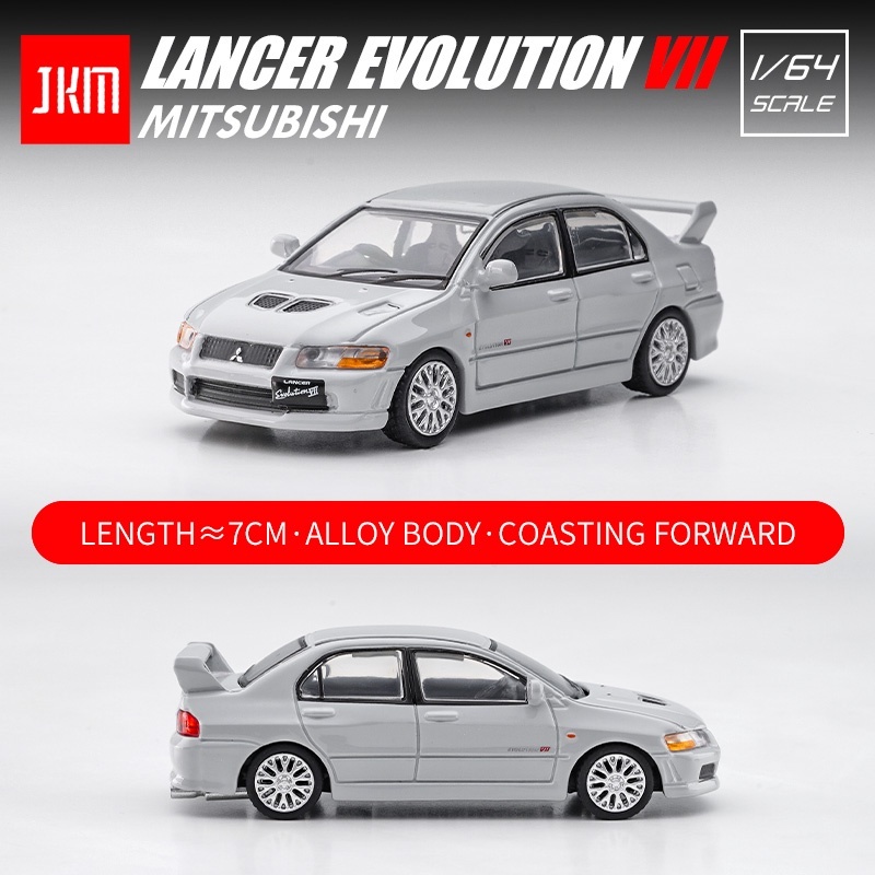 JKM 1:64 Scale MITSUBISH EVO 1 2 3 4 5 6 7 8 9 10 Lancer Evolution ...